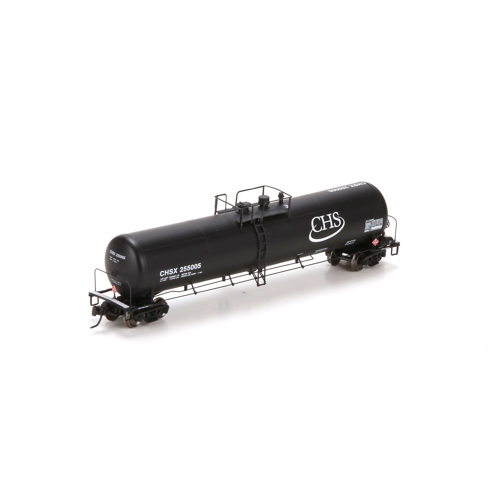 Athearn 30,000-Gallon Ethanol Tank Car - CHS #255005 - N Scale (NOS) – Denver Model Trains
