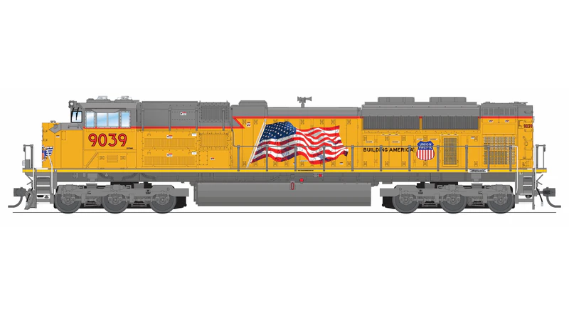 Broadway Limited Imports EMD SD70ACe - Union Pacific UP #9039 - Buildi – Denver Model Trains