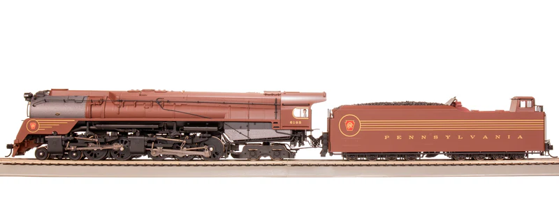 Broadway Limited PRR Q2 Duplex 4-4-6-4, 6195, Prototype Version, Tusca – Denver Model Trains