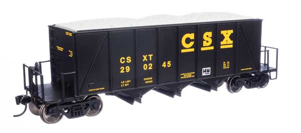 WalthersProto 40' Ortner 100-Ton Open Aggregate Hopper - CSX #290245 ...