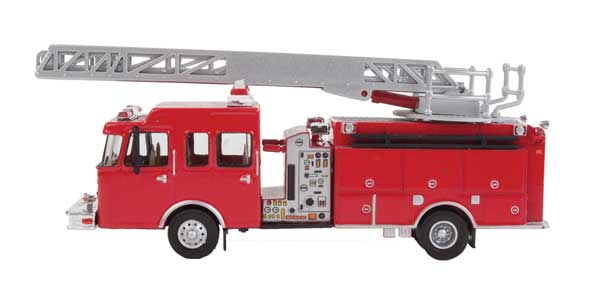 Walthers SceneMaster - Heavy-Duty Fire Department Ladder Truck - HO Sc ...
