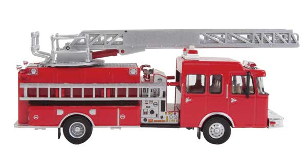Walthers SceneMaster - Heavy-Duty Fire Department Ladder Truck - HO Sc ...
