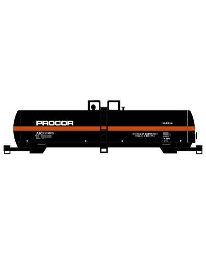 Athearn 50' RTC 20,900 Gallon Tank Car - Procor PROX #29027 - N Scale ...