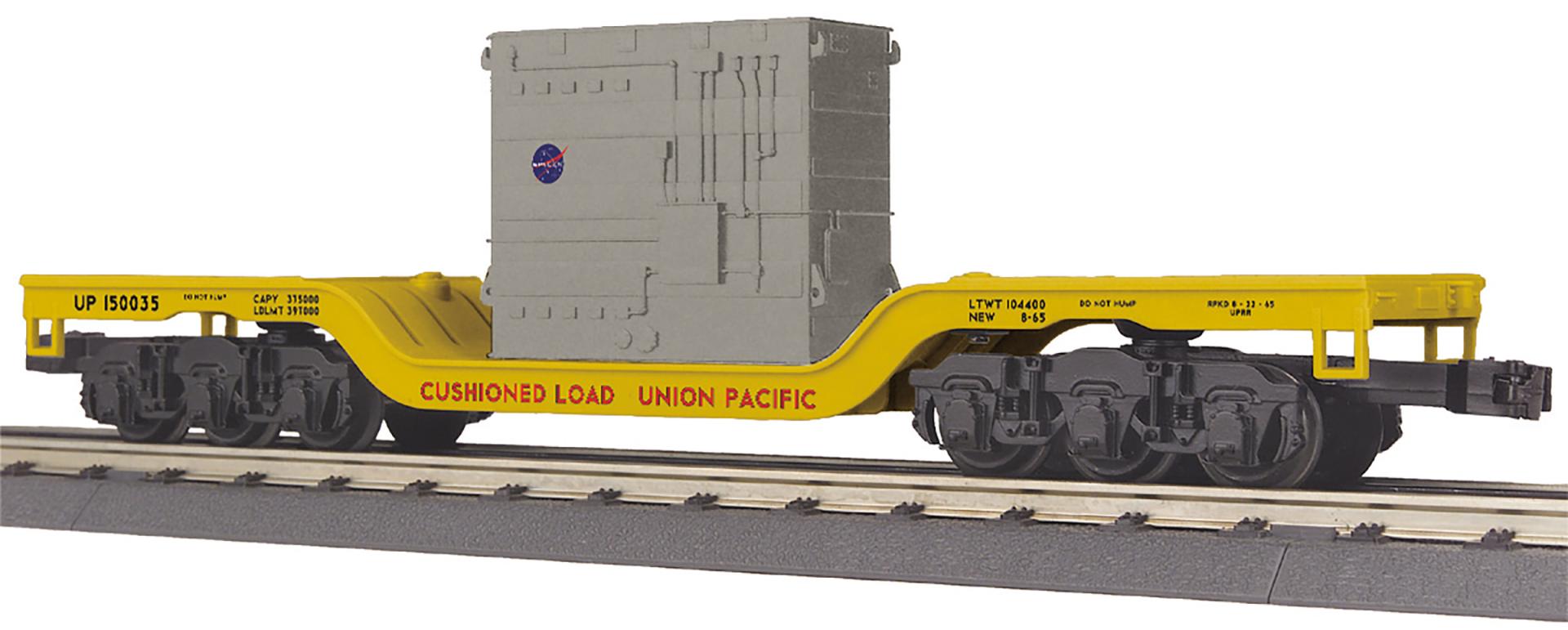 MTH Depressed Center Flat Car w/ Transformer Load - Union Pacific #150 ...