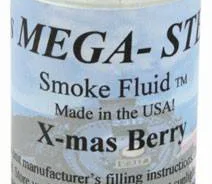 JT’s Mega-Steam Smoke Fluid, X-Mas Berry, 2 oz. – Denver Model Trains