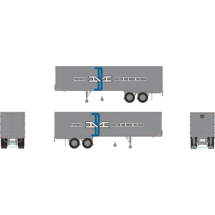 Rapido 35' Fruehauf Integral-Post Volume Van (403001) | Boston & Maine ...