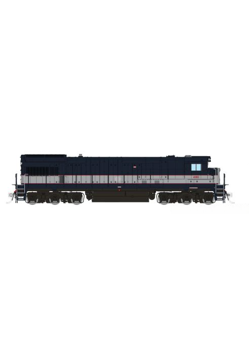 Rapido GE U34CH (43615) | New Jersey Transit #4180 "Bluebird" w/ Nose ...