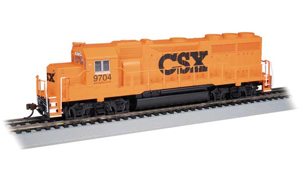 Bachmann EMD GP40 - CSX #9704 - DC - HO Scale – Denver Model Trains