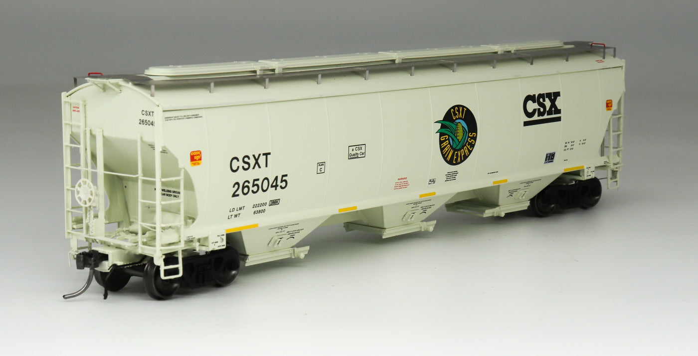 InterMountain Trinity 5161 Cu. Ft. Hopper - CSX #265007 - CSX Grain Ex – Denver Model Trains