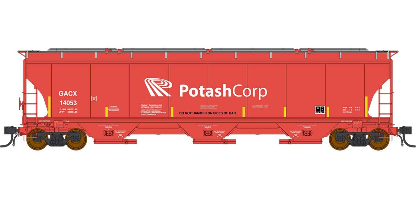 InterMountain Trinity 5161 Cu. Ft. Hopper - Potash Corp. #14207 - HO S ...
