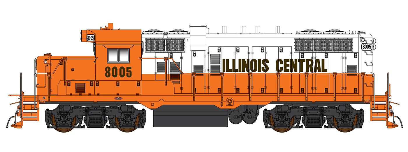InterMountain GP10 Paducah - Illinois Central #8005 - ESU LokSound - D – Denver Model Trains