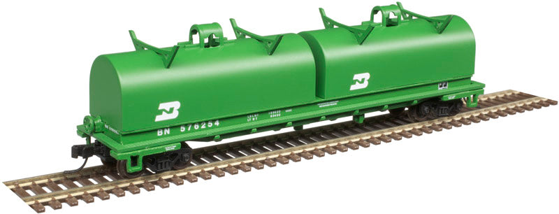 Atlas – 48′ Cushion Coil Car – Burlington Northern #576254 – N Scale ...