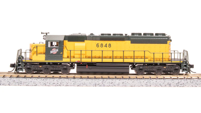 Broadway Limited EMD SD40-2, CNW 6848, Green & Traditional Yellow, Par ...