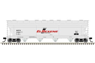 Atlas Master(R) Plus ACF 5250 Covered Hopper - EL Rexene #53840 - HO S – Denver Model Trains