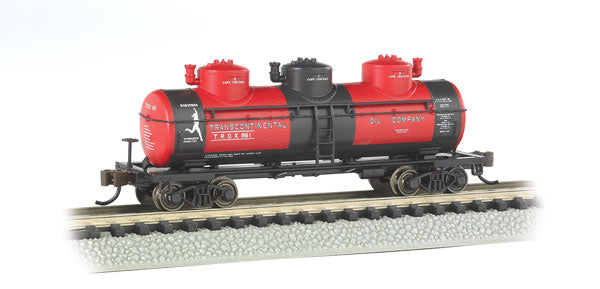 Bachmann Silver Series(R) 3-Dome Tank Car - Transcontinental Oil Co ...