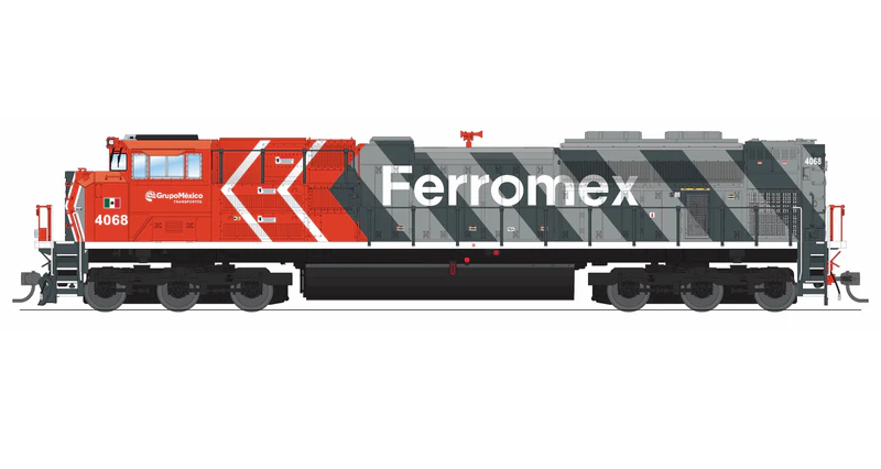 Broadway Limited Imports EMD SD70ACe (9761) | Ferromex #4079 | Modern ...