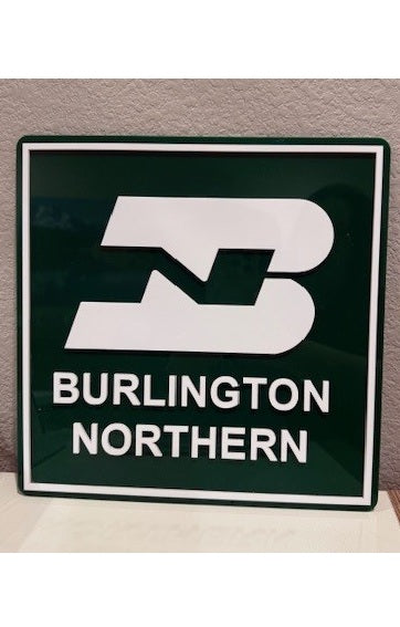 Burlington Northern Sign – Denver Model Trains