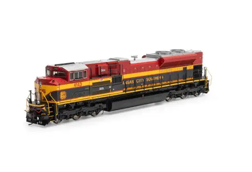 Athearn Genesis SD70ACe - Kansas City Southern KCS #4143 - Belle Schem ...