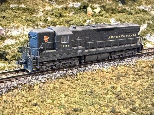 Atlas EMD SD9 Pennsylvania #7606 - DCC - ESU LokSound - N Scale (Pre-O ...