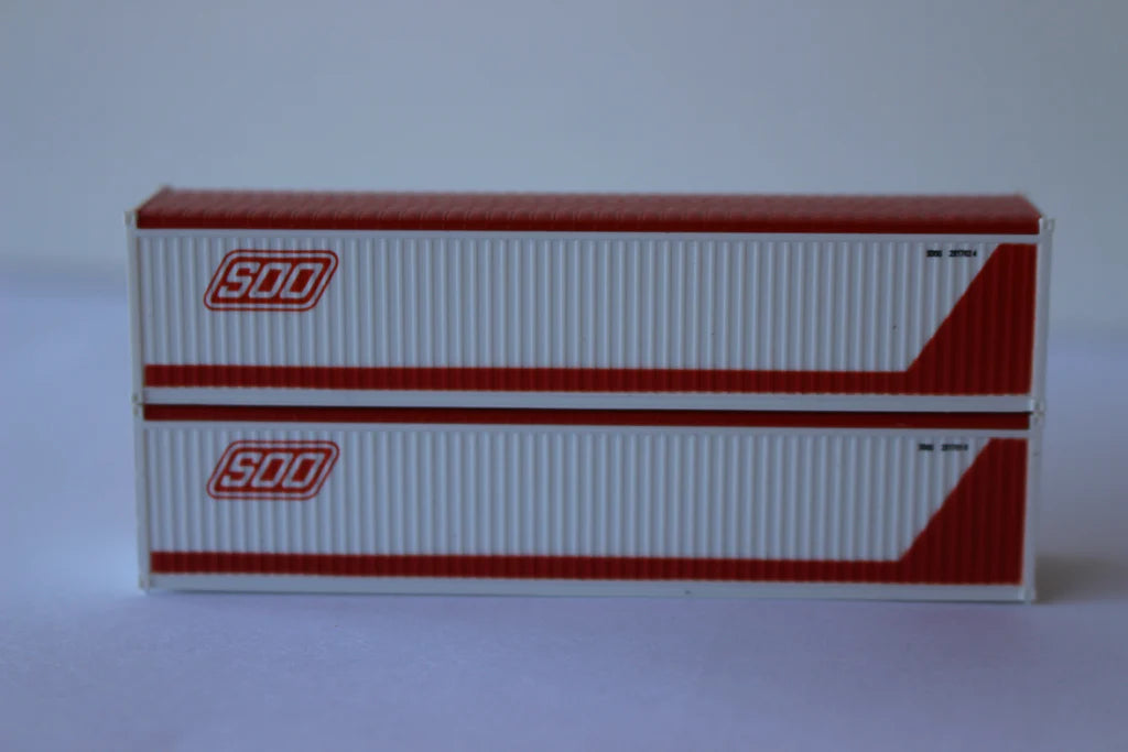 Jacksonville Terminal Company - 40' Rib Side Open/Canvas Top Container ...