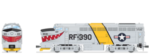 Broadway Limited RF-16 Sharknose A, USAF RF-390, Shark Fantasy Scheme ...
