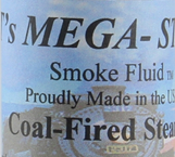 JT's Mega-Steam Smoke Fluid, Coal Fired, 2 oz. – Denver Model Trains