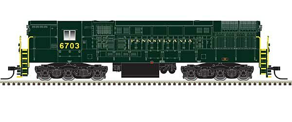 Atlas, FM H-24-66 Phase 2 Trainmaster, Pennsylvania Railroad PRR #6707 ...