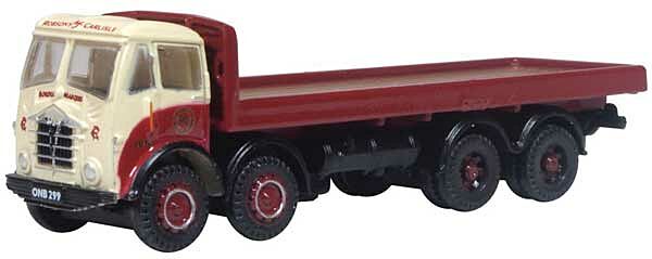 Oxford Diecast, Foden FG 8 Wheel Flatbed Platform Truck, Assembled, Ro ...