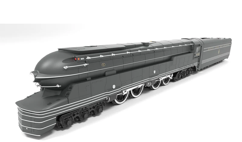 Broadway Limited PRR S1 6-4-4-6 Duplex, #6100, 1939 World's Fair Appea ...