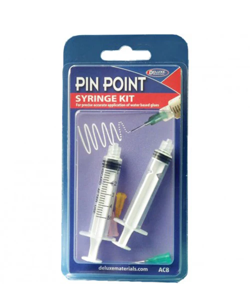 Deluxe Materials Pin Point Syringe Kit – Denver Model Trains